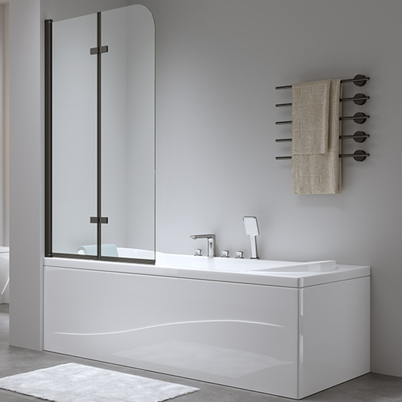 PARAWAN NAWANNOWY PR04 CZARNY 100x140 CM 6 MM - sklep Hydrosan.eu